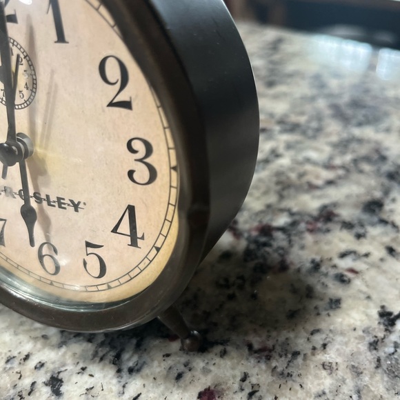 Crosley | Other | Vintage Bronze Crosley Alarm Clock | Poshmark